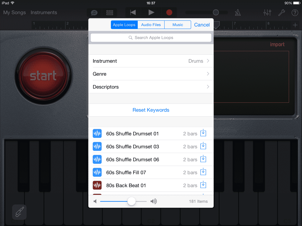 Garageband iOS Tutorial: The Sampler - The GarageBand Guide.com
